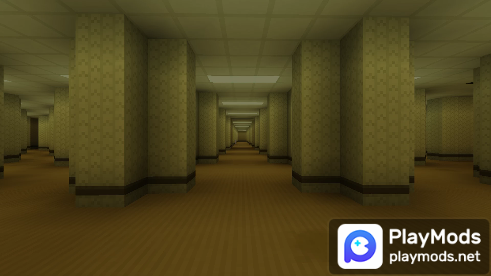 Backrooms minecraft карта